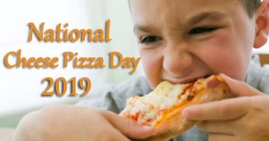 Cheese Pizza Day – 5th September Happy National Cheese Pizza Day 2019 ...