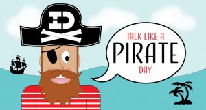 Pirate Day – 19th September International Talk Like A Pirate Day 2019 ...